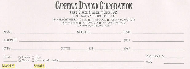 Never buy a Rolex from a moving target